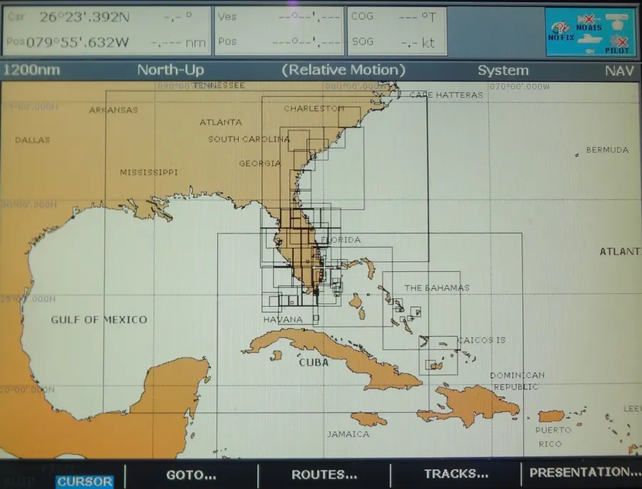 Navionics CF Chart Card CF/906FISH "US Southeast - Bahamas" 256MB ...