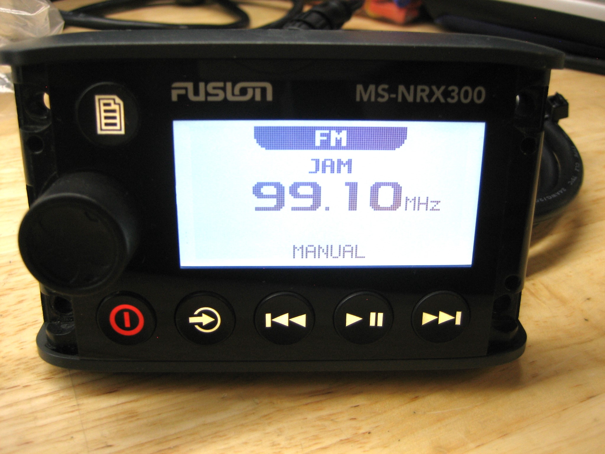 Fusion MS-NRX300 Wired Marine Remote and NMEA 2000 Repeater - Max ...