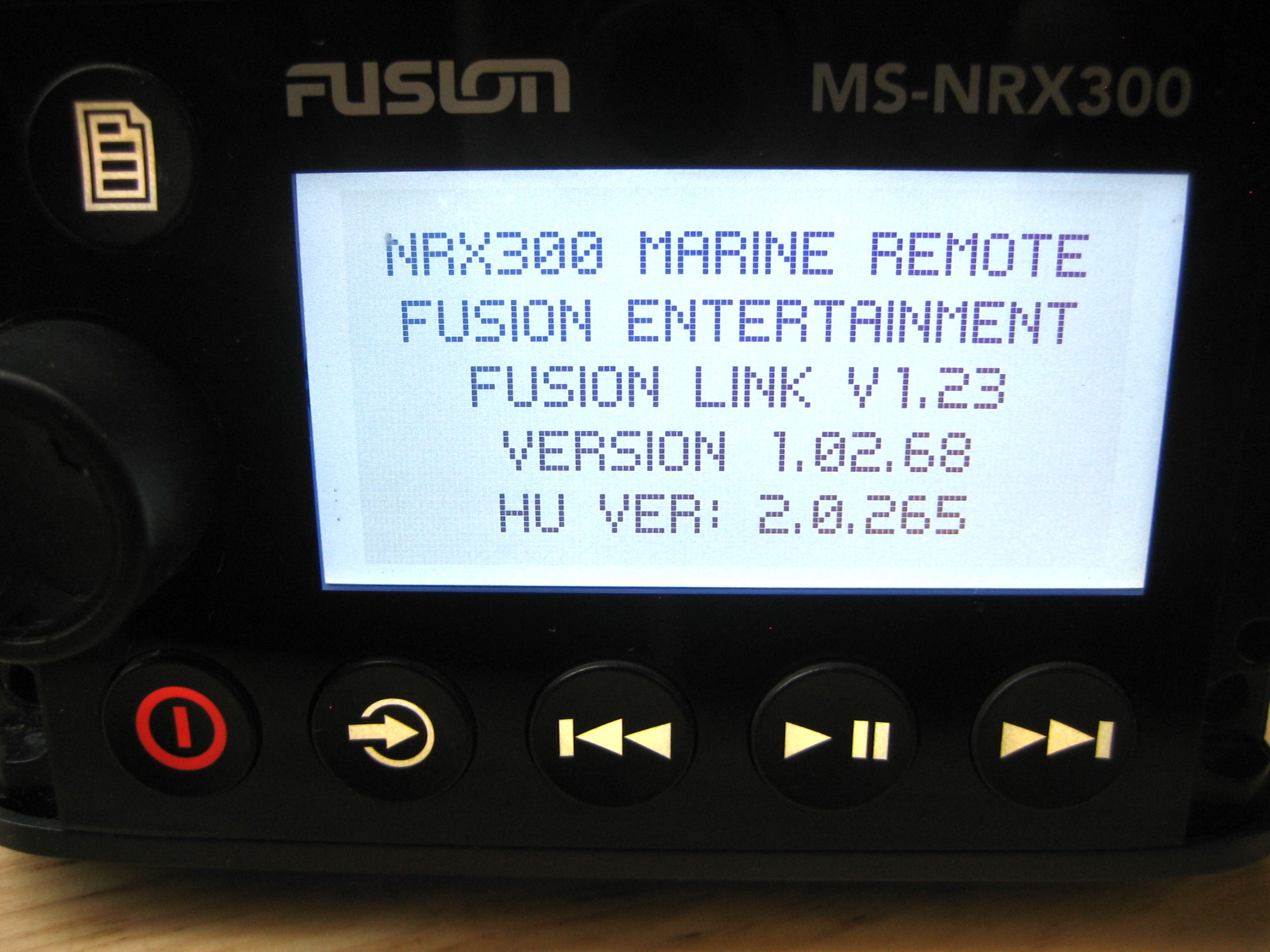 Fusion MS-NRX300 Wired Marine Remote and NMEA 2000 Repeater - Max Marine Electronics
