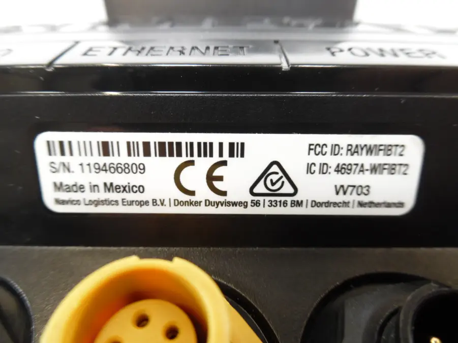 Simrad Mercury Vessel View 703 W/Suncover & Power Cable (Tested Good ...