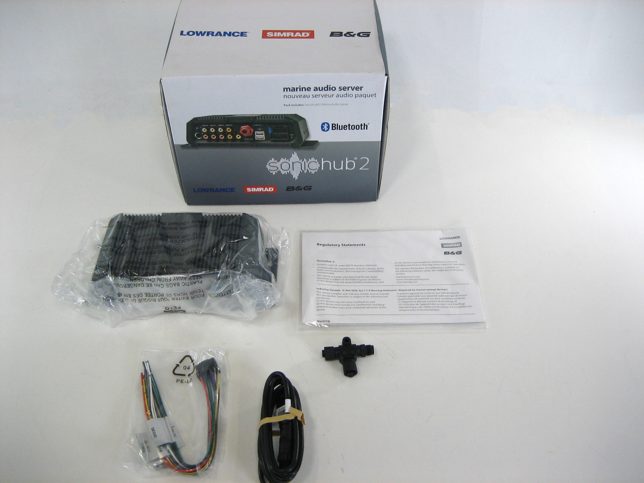 Simrad SonicHub2 Bluetooth Marine Entertainment System - Max Marine ...