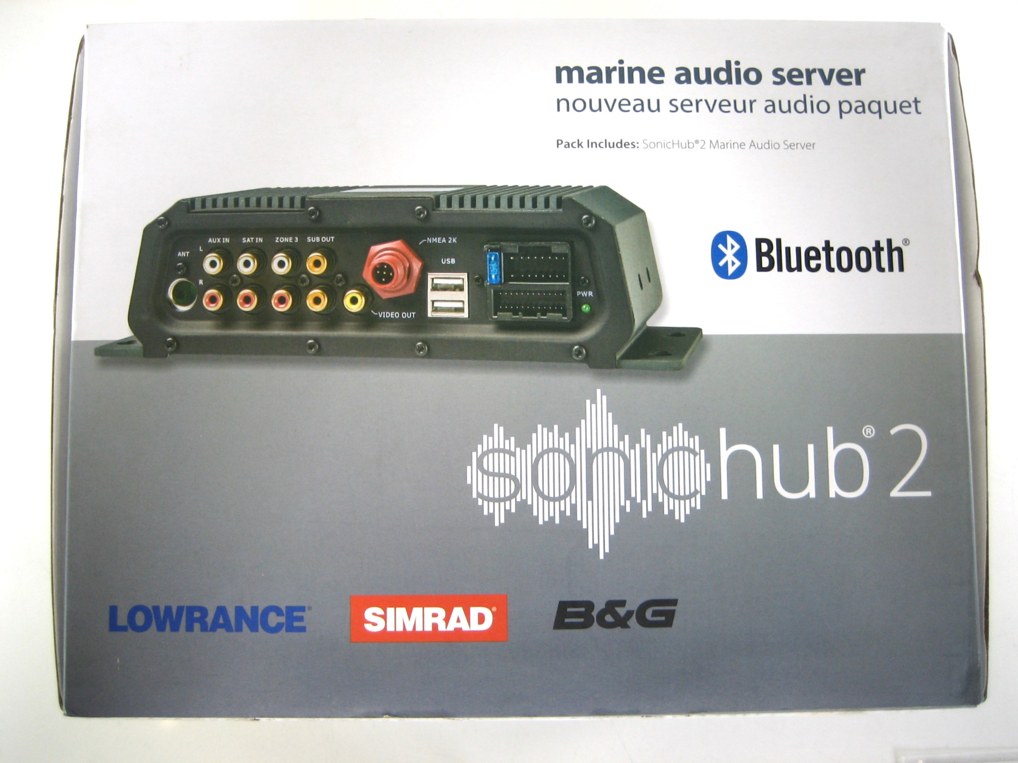 Simrad SonicHub2 Bluetooth Marine Entertainment System - Max Marine ...