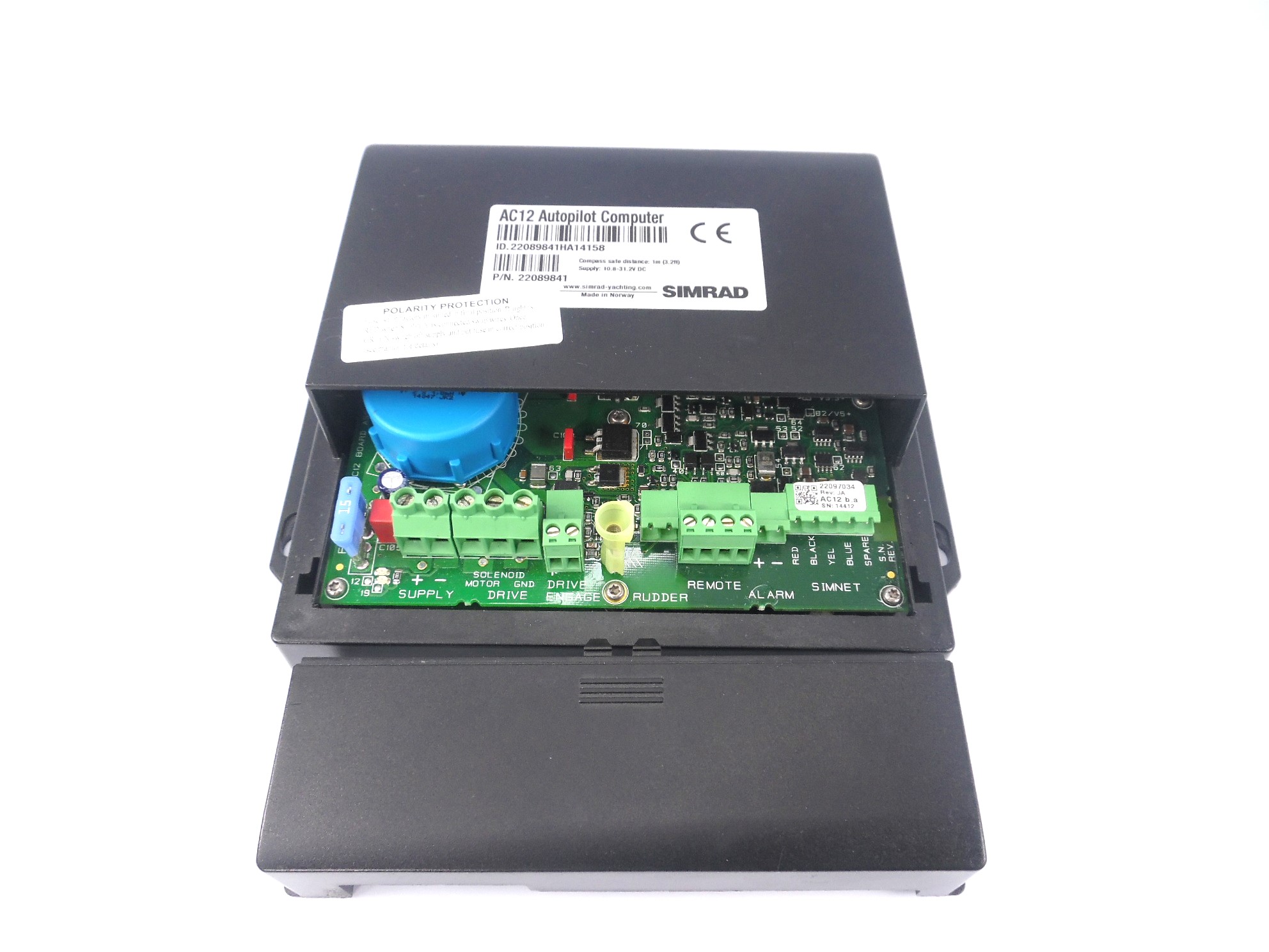 Simrad AC12 Autopilot Computer 22089841 For AP24 AP28 GOOD UPDATED ...