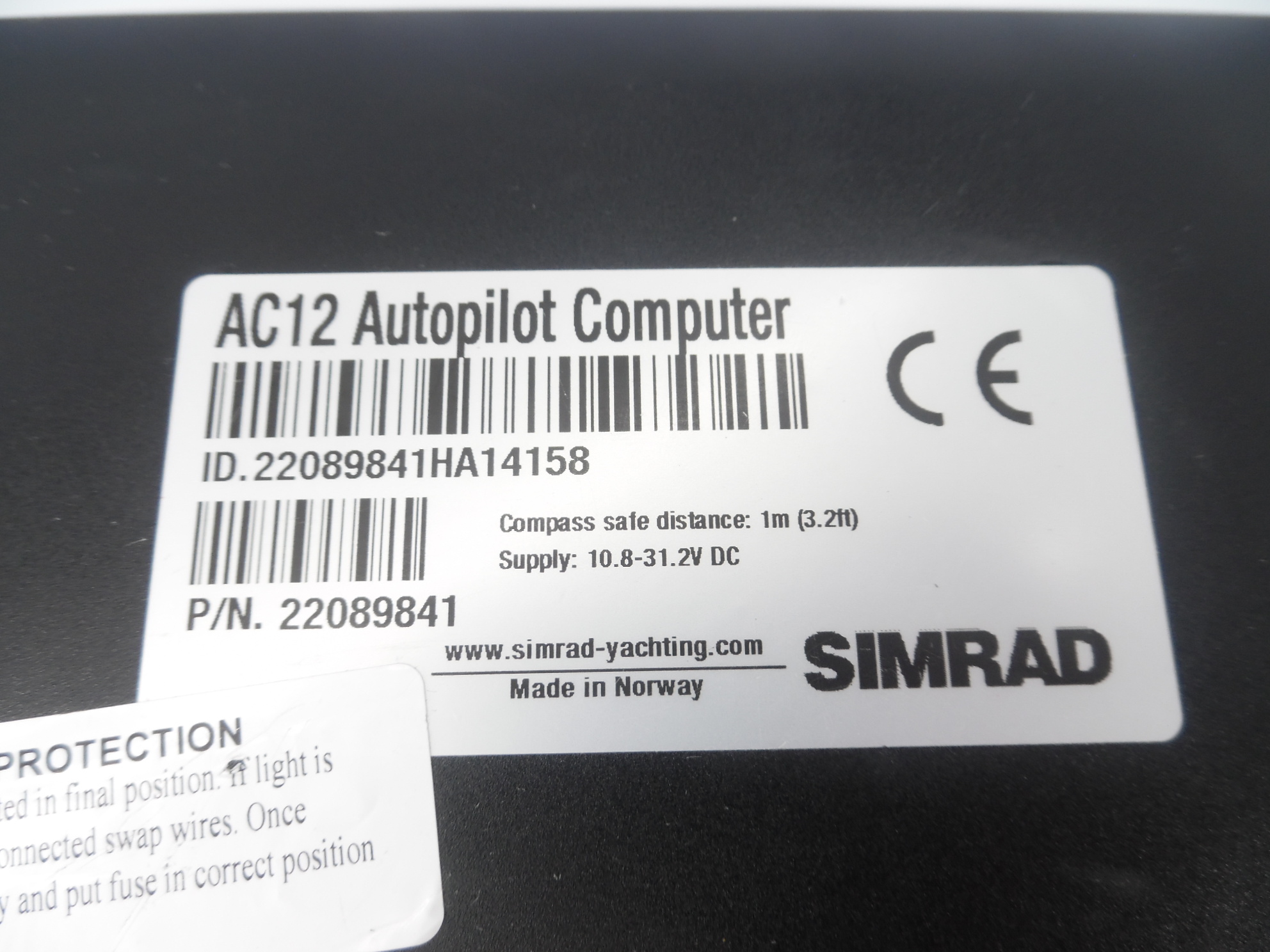 Simrad AC12 Autopilot Computer 22089841 For AP24 AP28 GOOD UPDATED ...