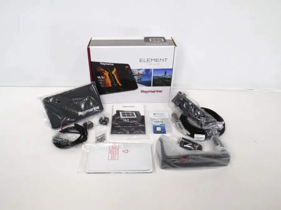 Raymarine E70532 Element 7 HV - 7'' Plotter w/ HV-100 CHIRP HyperVision Transducer *FACTORY ...