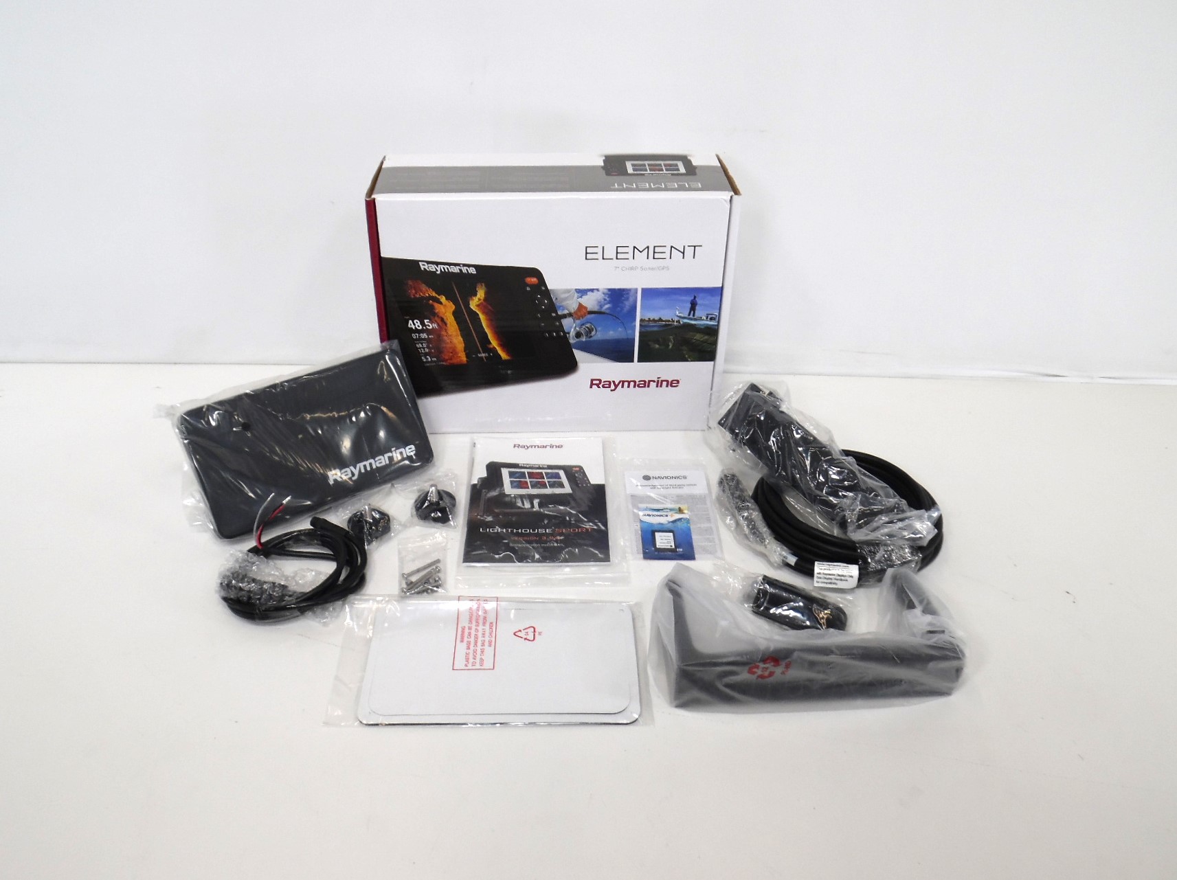 Raymarine E70532 Element 7 HV - 7'' Plotter w/ HV-100 CHIRP HyperVision ...