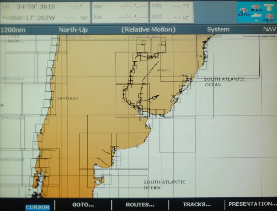 Navionics CF Chart Card - CF/18XG-2 - "South America" - 12MB - V01.21 ...