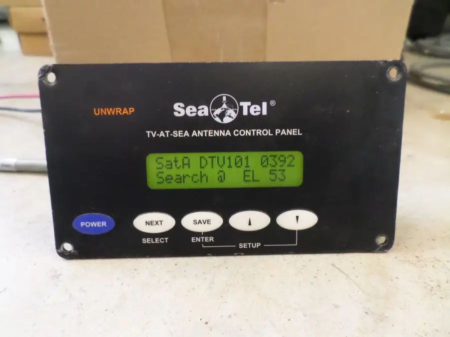 Seatel TV-AT-SEA Antenna Control Panel ACP ASS'Y 119547 - Tested - Max ...