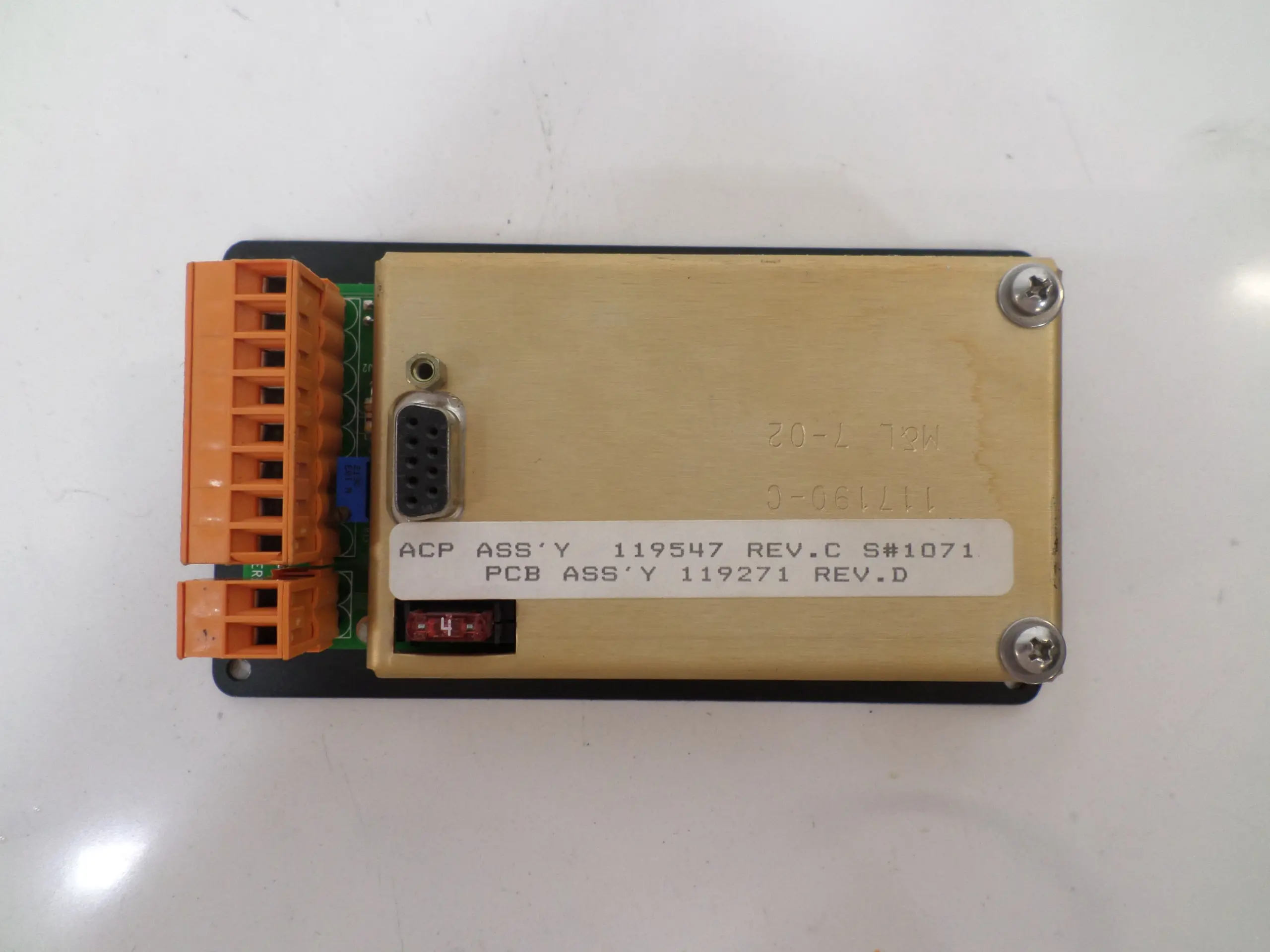 Seatel Antenna Control Panel ACP ASS'Y 119547 - Tested - Max Marine ...