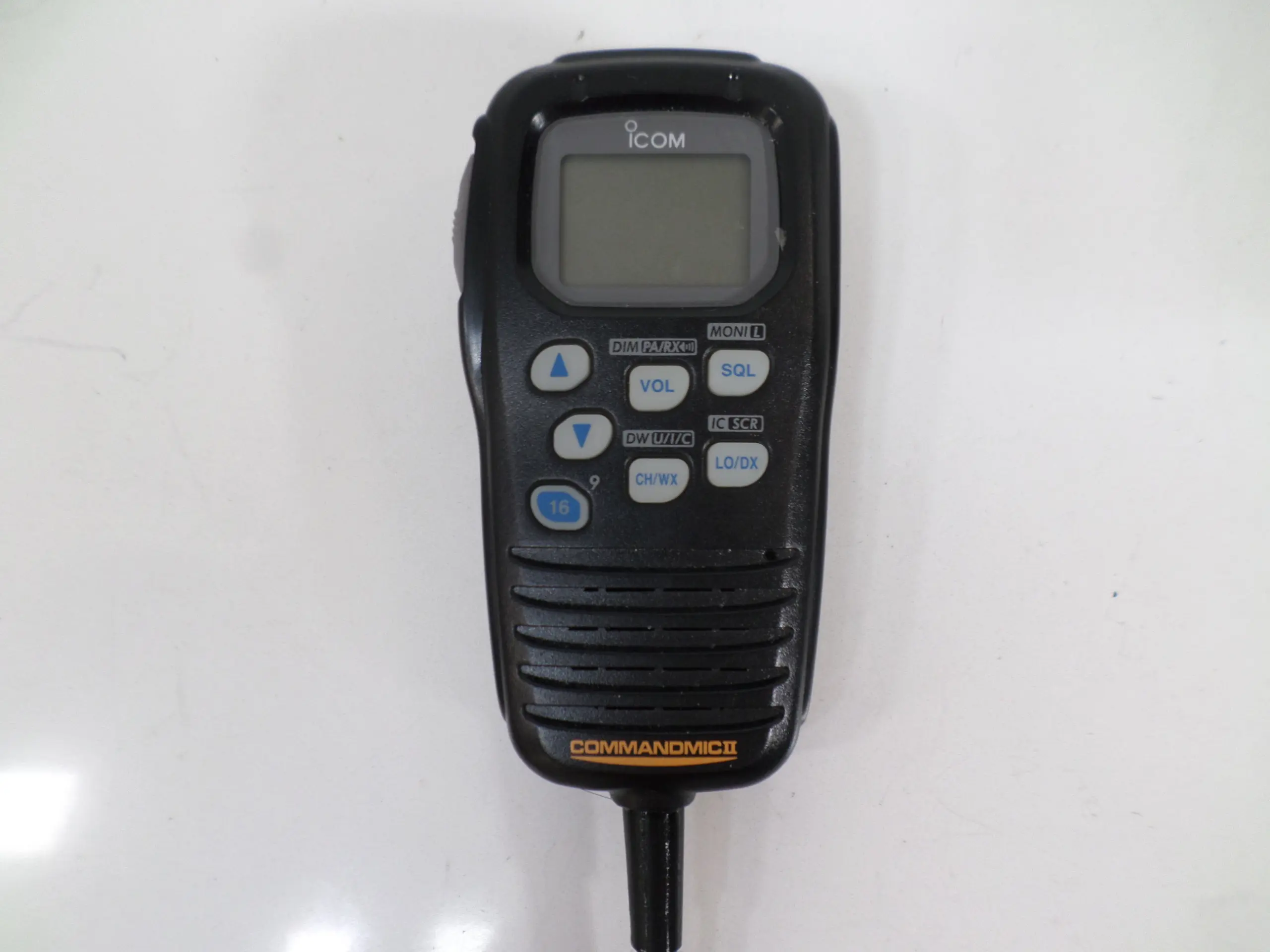 ICOM HM-157B Commandmic II Remote Handset for IC-M604/504/422 VHFs ...