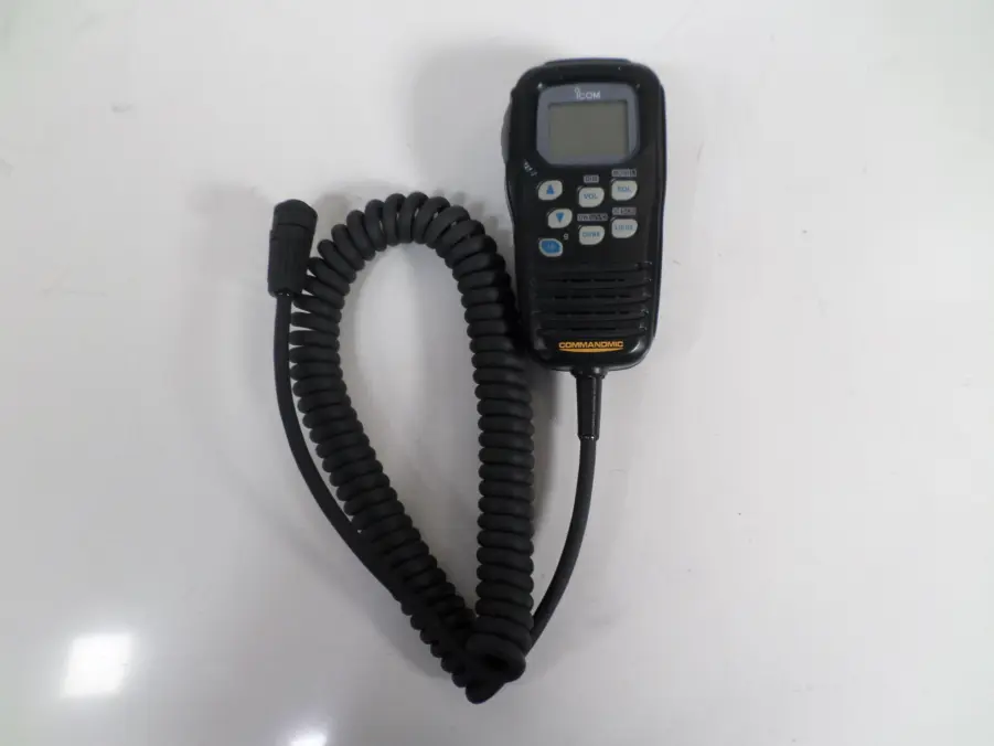 ICOM HM-127B Commandmic Remote Second Station Handset for M504/M604 ...