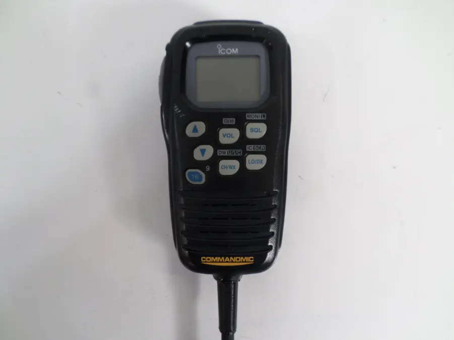 ICOM HM-127B Commandmic Remote Second Station Handset for M504/M604 ...