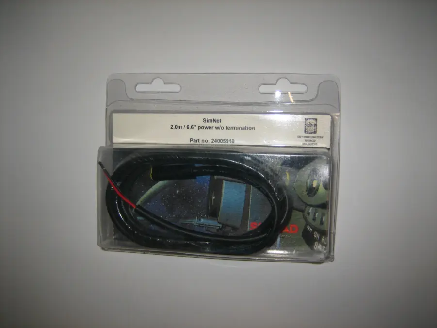 Simrad Simnet Power Cable WITHOUT TERMINATION - 2 meters - 24005910 ...