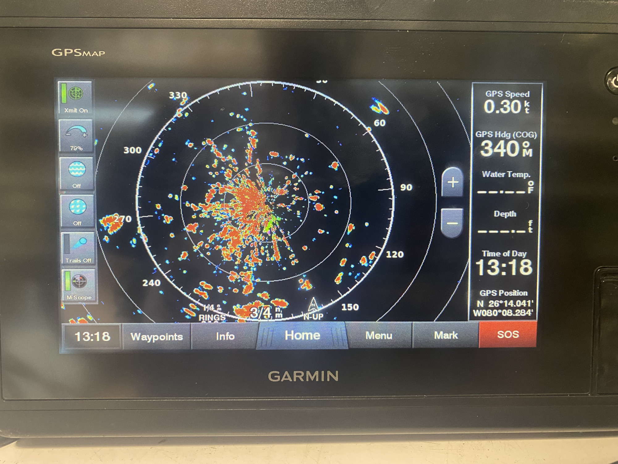 Garmin Fantom 56 Radar Add-On GMR 5x w/ 6ft Antenna W/ NEW TR - Max ...