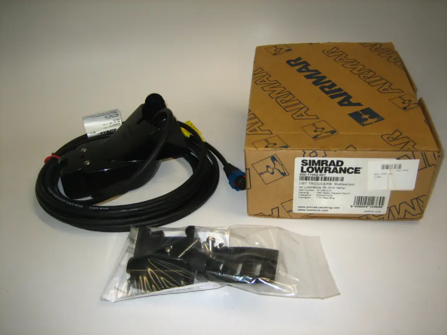 Airmar Simrad Lowrance P66-BL Transom Mount Transducer w/5k Ohm Temp ...