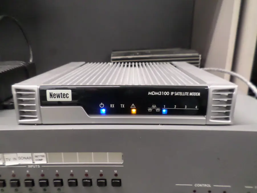 Newtec MDM3100 IP Satellite Modem - Excellent Condition - Max Marine ...