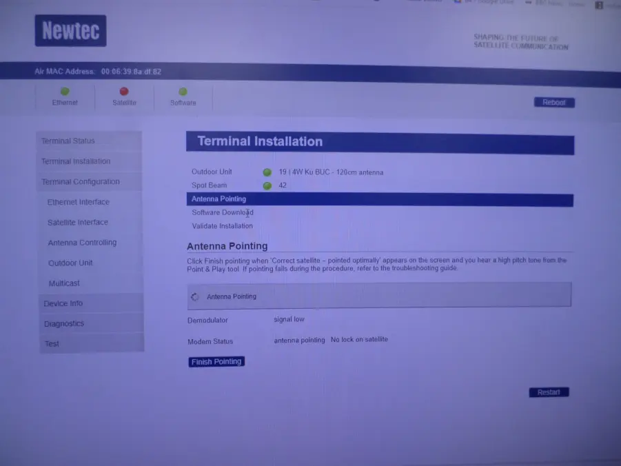 Newtec MDM3100 IP Satellite Modem - Excellent Condition - Max Marine ...