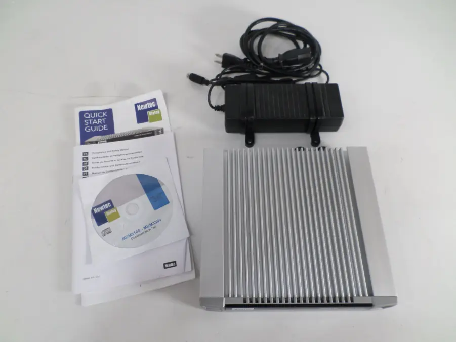 Newtec MDM3100 IP Satellite Modem - Excellent Condition - Max Marine ...