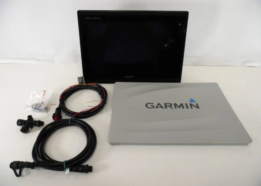 Garmin GPSMAP 7612XSV Display + Cables W/ Suncover BENCH TESTED - Max ...