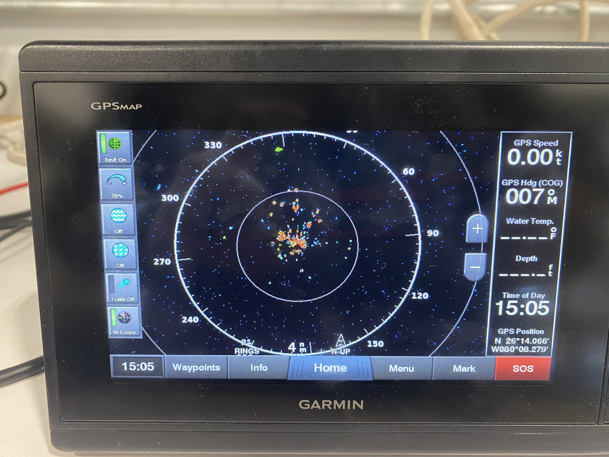 Garmin Fantom 5x Radar Add-On GMR Fantom 54 - New TR Pack W/4ft Array ...