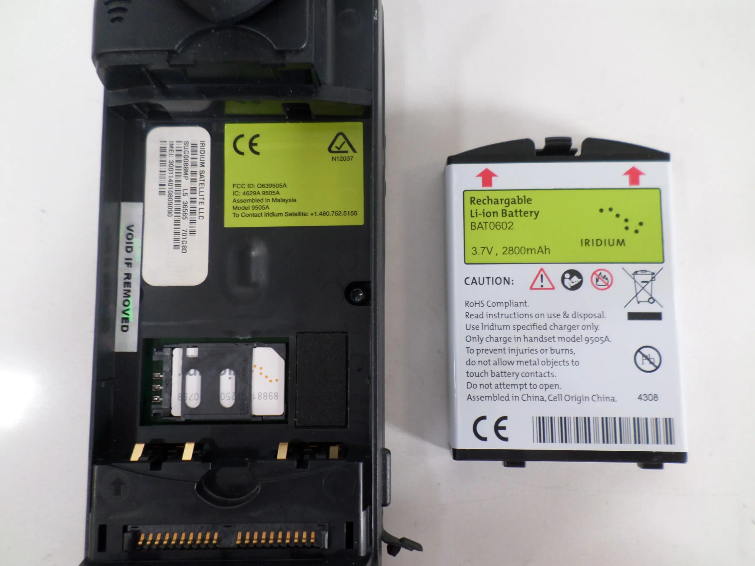 Iridium 9505A Satphone - Tested - Great Condition - Max Marine Electronics