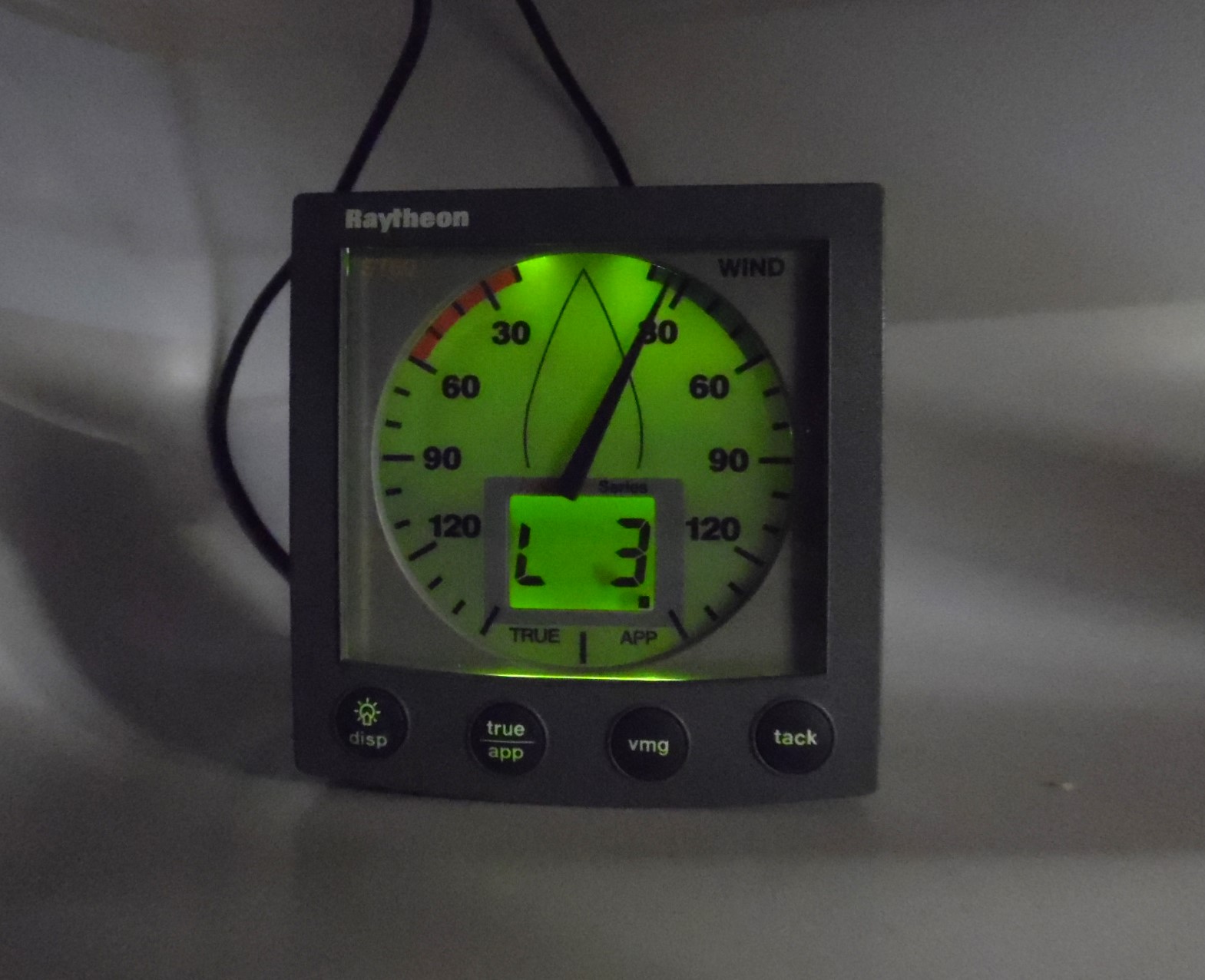 Raytheon ST60 Wind Instrument Display w/ Cables & Hardware - A22005 ...