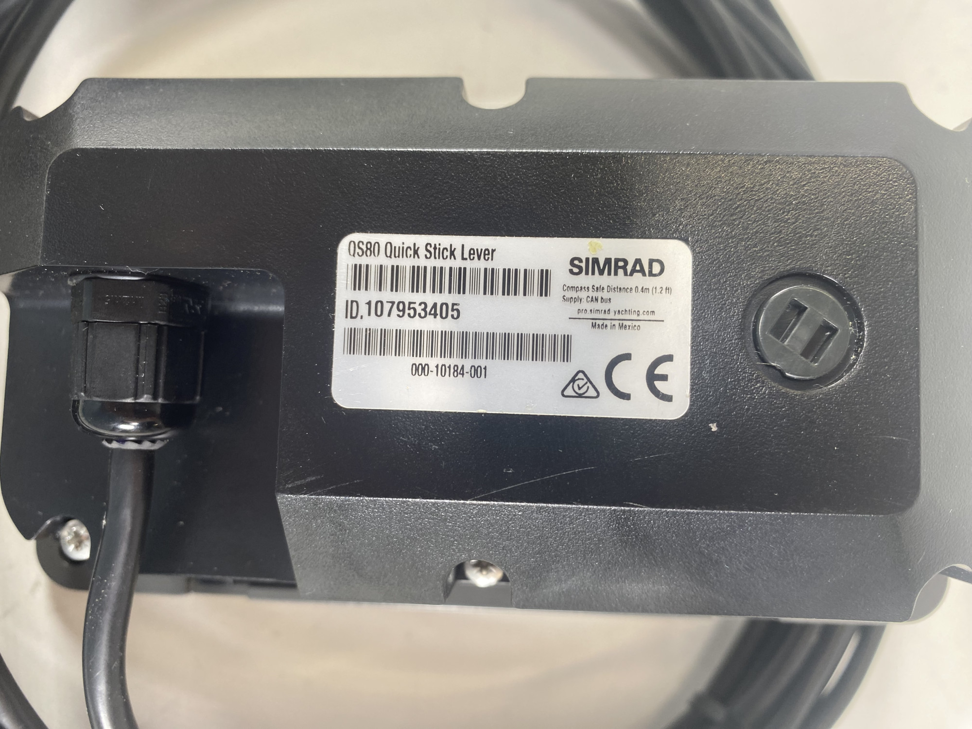 Simrad QS80 Quickstick Autopilot Joystick 000-10184-001 - Max Marine Electronics