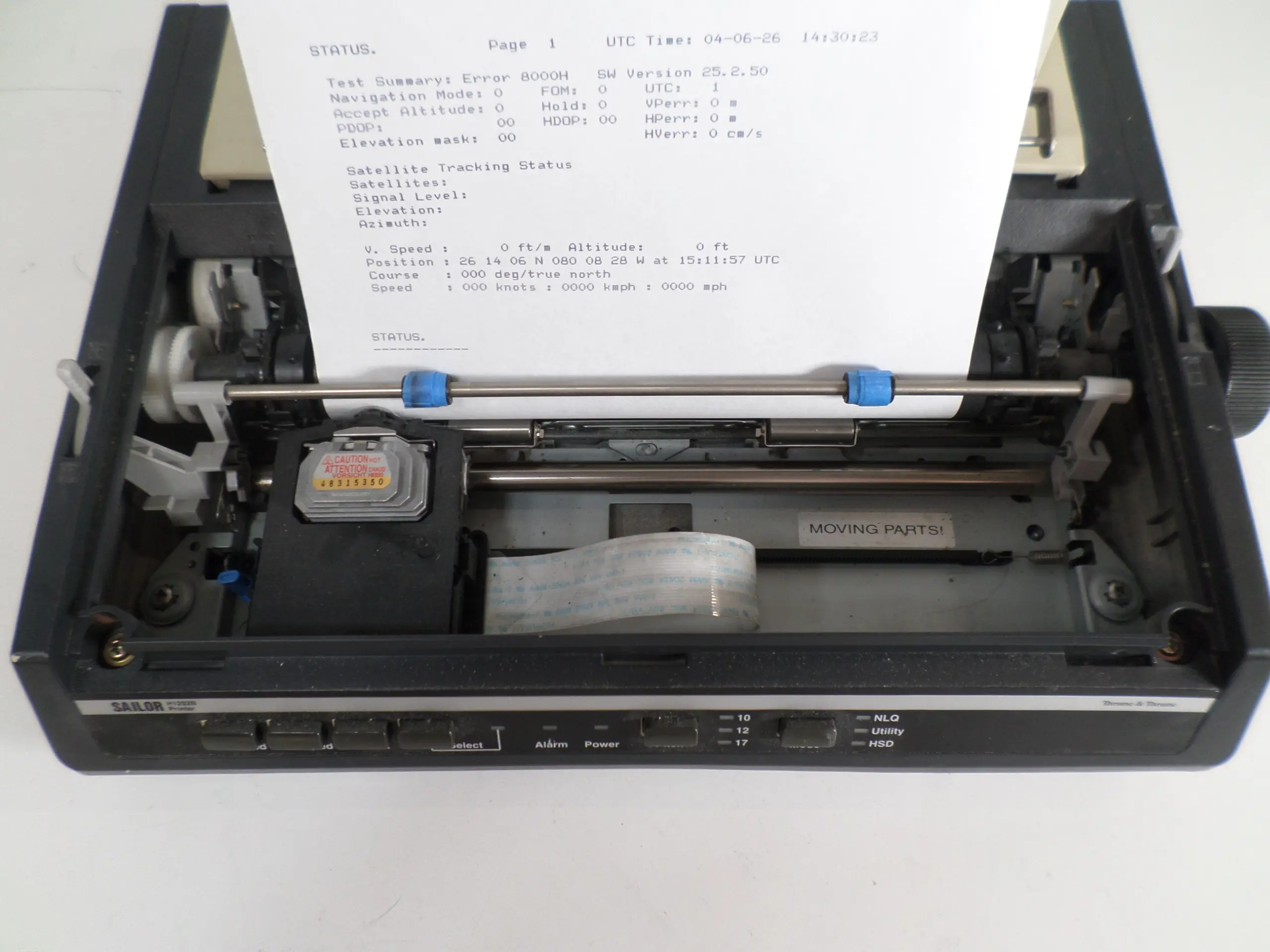 Sailor H1252B TT-3608A Printer for GMDSS System - Max Marine Electronics