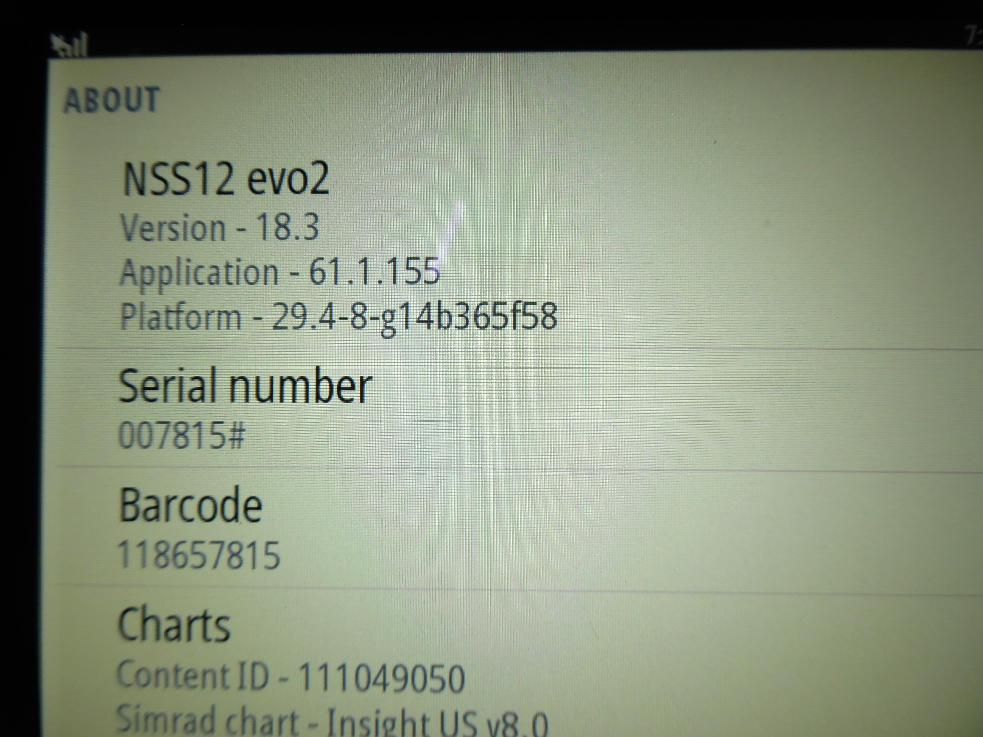 Simrad NSS12 Evo2 – 12″ Touchscreen MFD Chartplotter (Tested Good ...