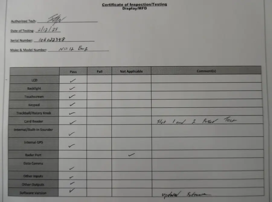 Simrad NSS12 Evo2 – 12″ Touchscreen MFD Chartplotter (Tested Good ...