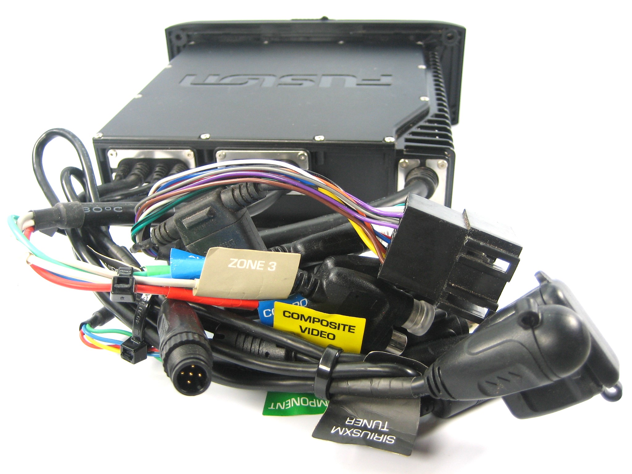 Fusion MS-AV650 DVD BT XM NMEA Marine Stereo Head Unit - Max Marine ...