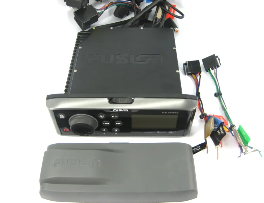 Fusion MS-AV650 DVD BT XM NMEA Marine Stereo Head Unit - Max Marine ...