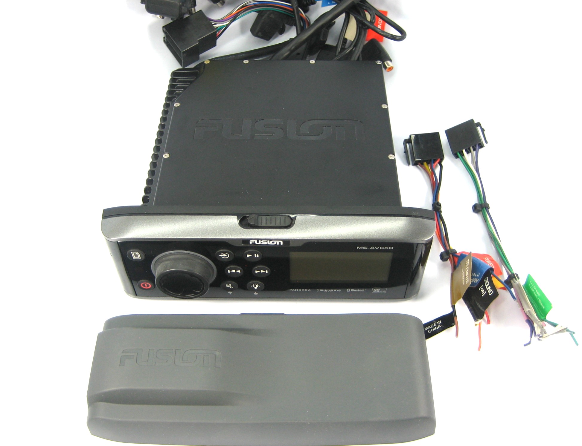 Fusion MS-AV650 DVD BT XM NMEA Marine Stereo Head Unit - Max Marine ...