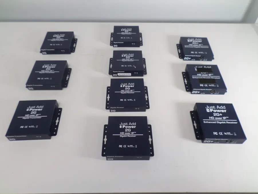 Parts Lot of Just Add Power HD over IP Transmitters and Receivers - Max ...