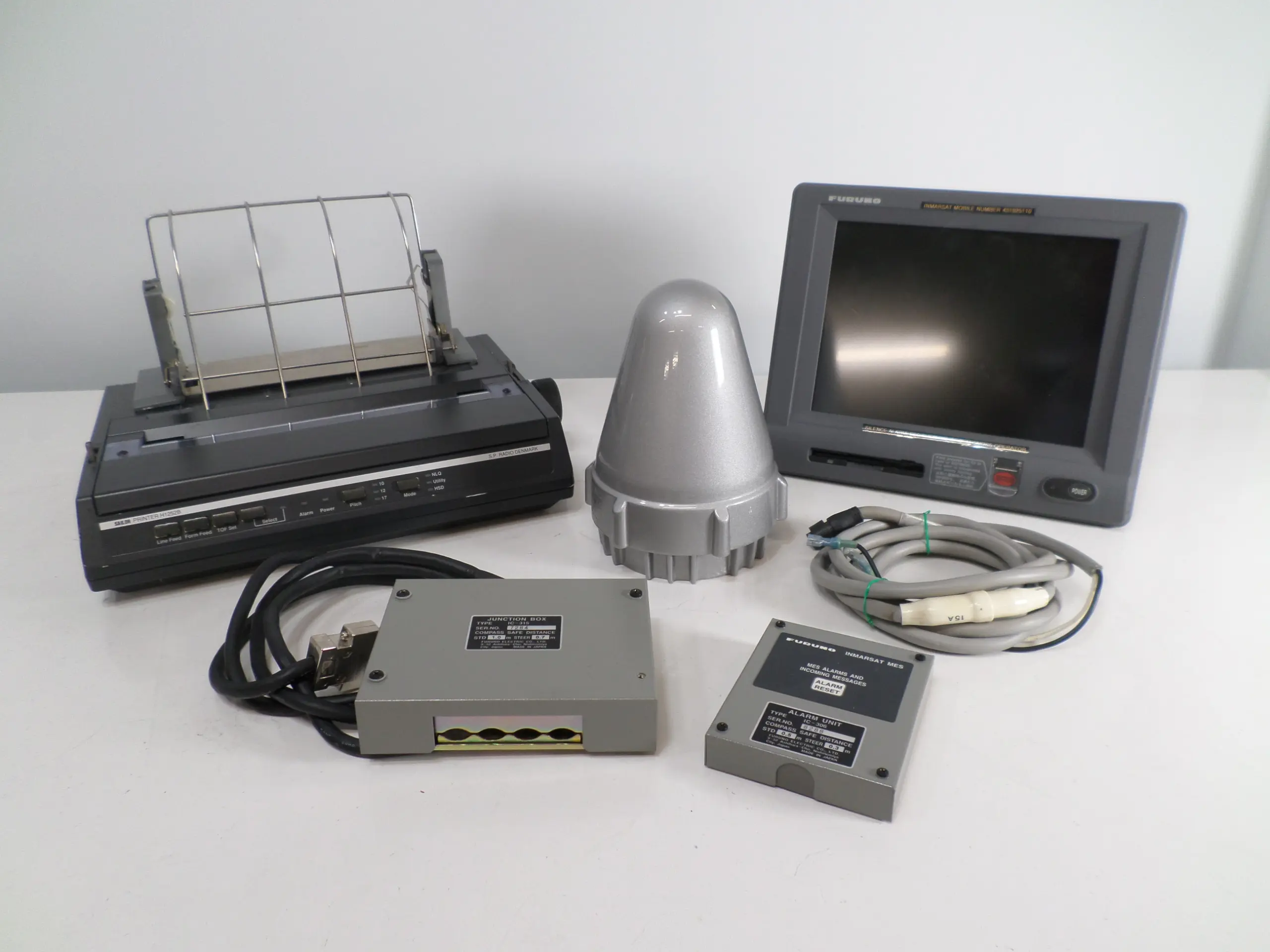 Furuno Felcom 15 Inmarsat-C GMDSS System - Tested - Max Marine Electronics