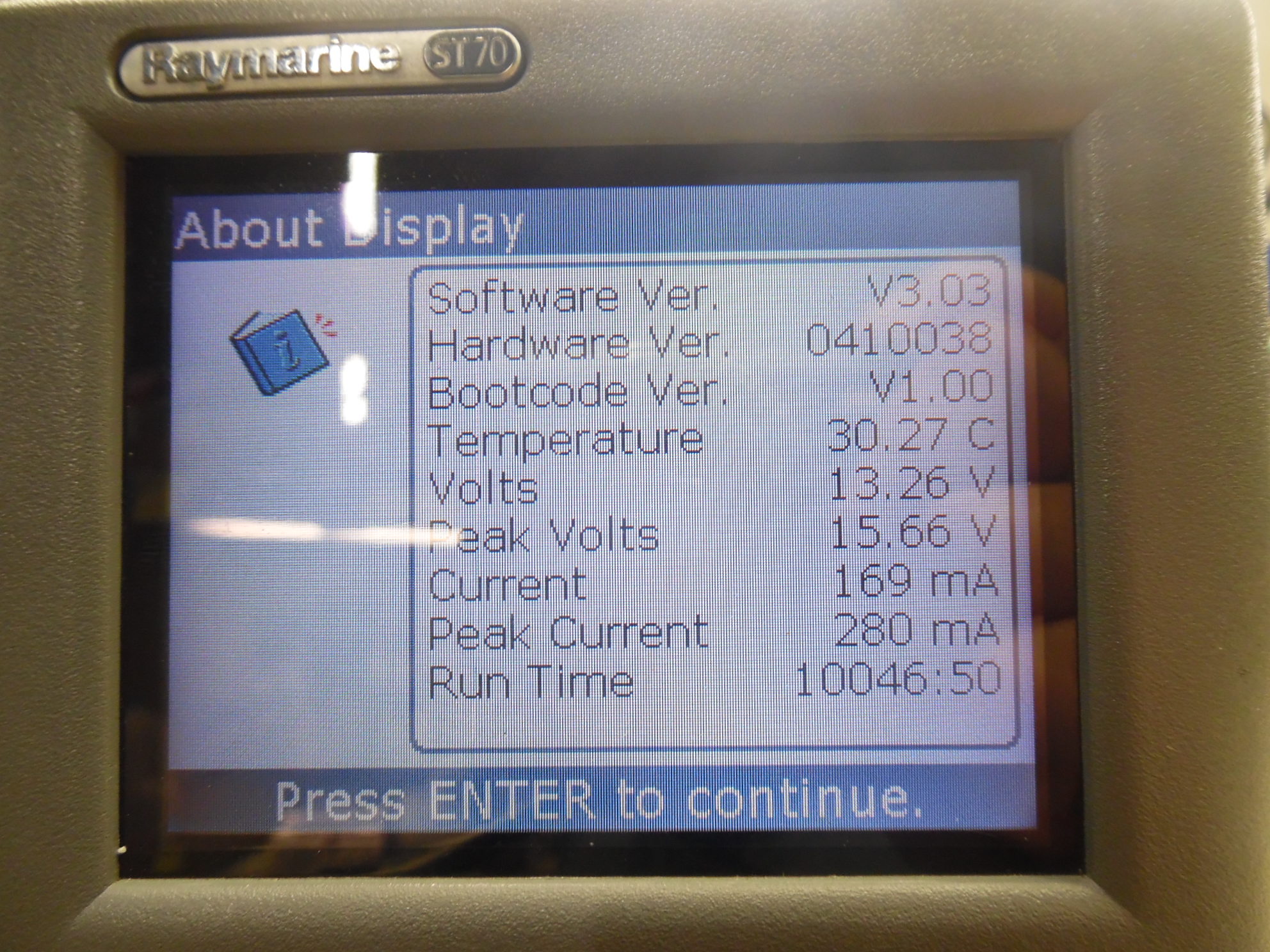 Raymarine ST70 E12196 Marine Autopilot Control Head - Max Marine ...