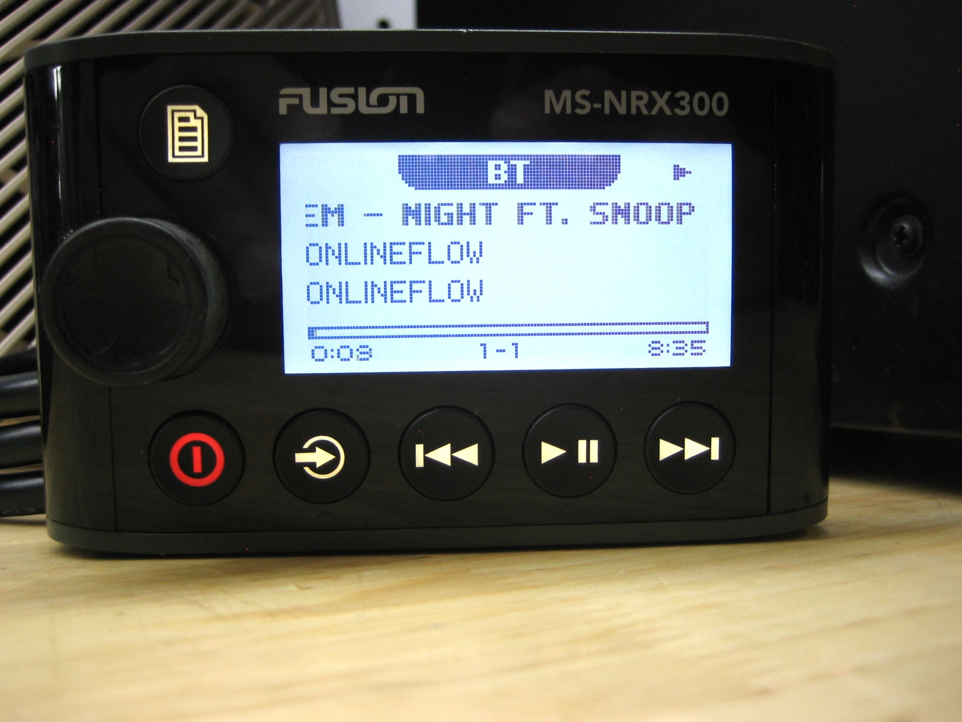 Fusion MS-NRX300 Wired Marine Remote and NMEA 2000 Repeater - Max Marine Electronics