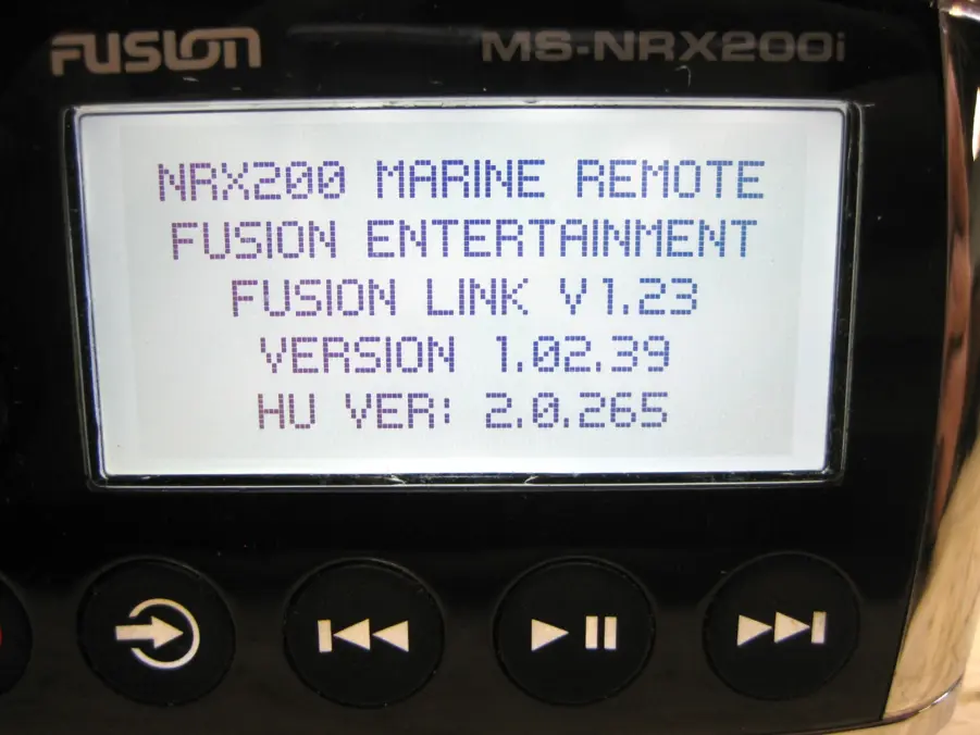 Fusion MS-NRX200i Wired Remote Control/NMEA2000 - Max Marine Electronics