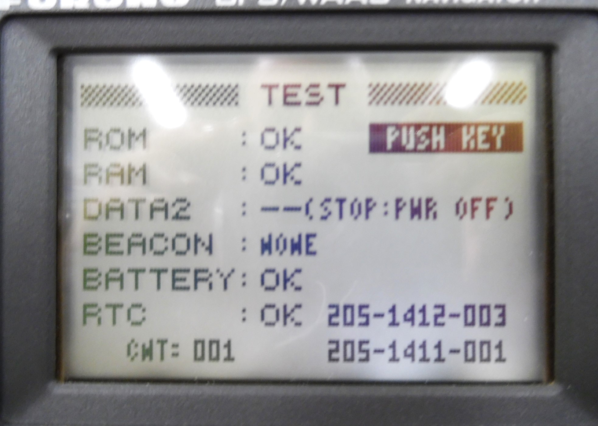 Furuno GP-32 ~ 4.5" Monochrome GPS/WAAS Receiver and Navigator ~ Tested ...