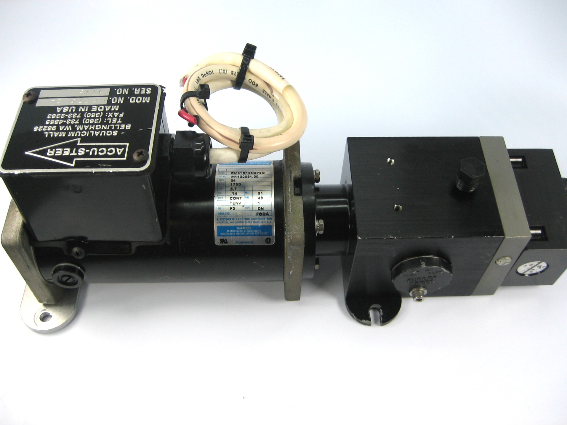 Furuno Accusteer HRP75-24 Hydraulic Reversible Auto-Pilot Pump 24V ONLY ...