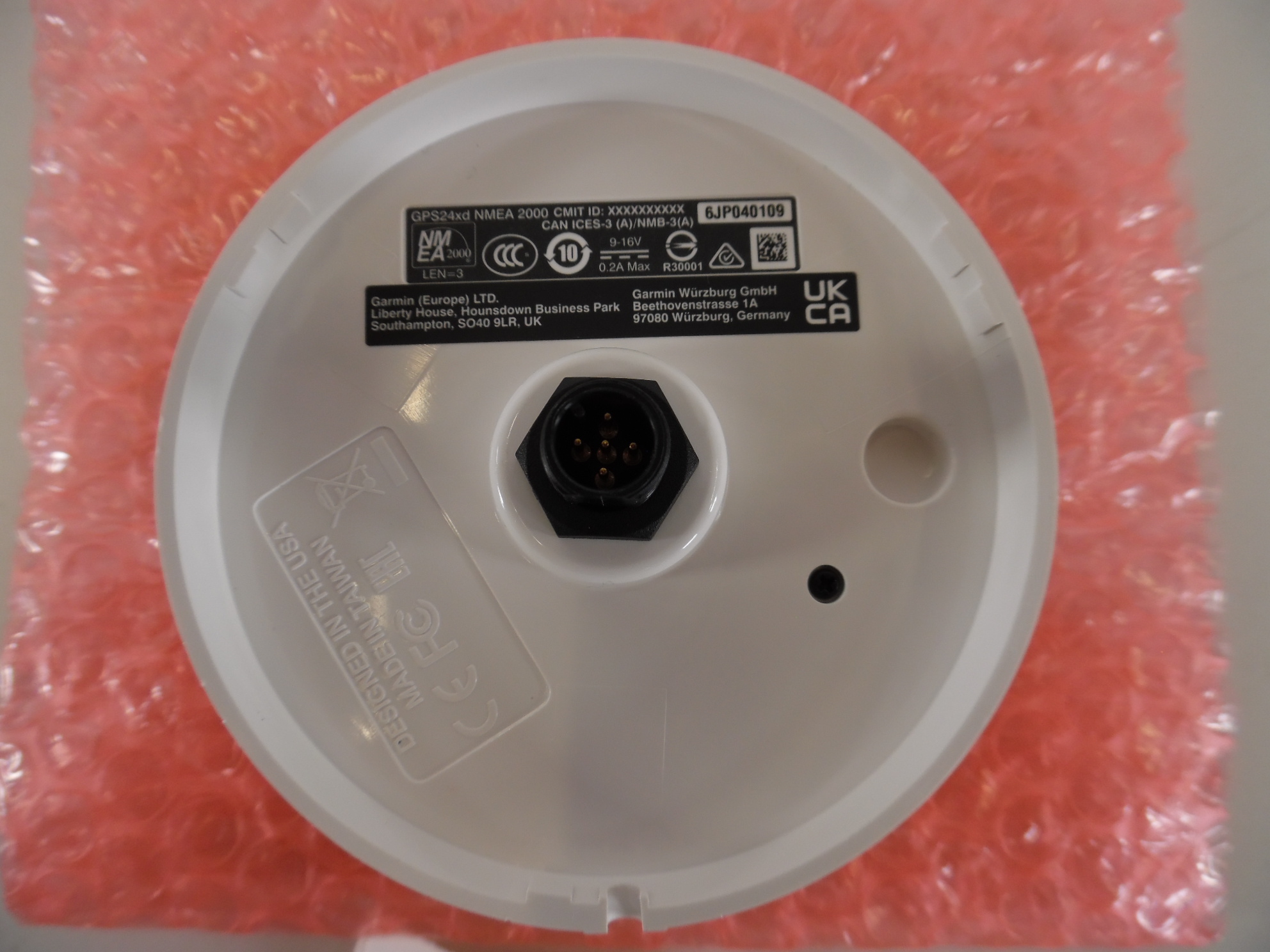 Garmin GPS-24XD NMEA 2000 GPS Antenna Only - NEW (Puck Only) - Max ...