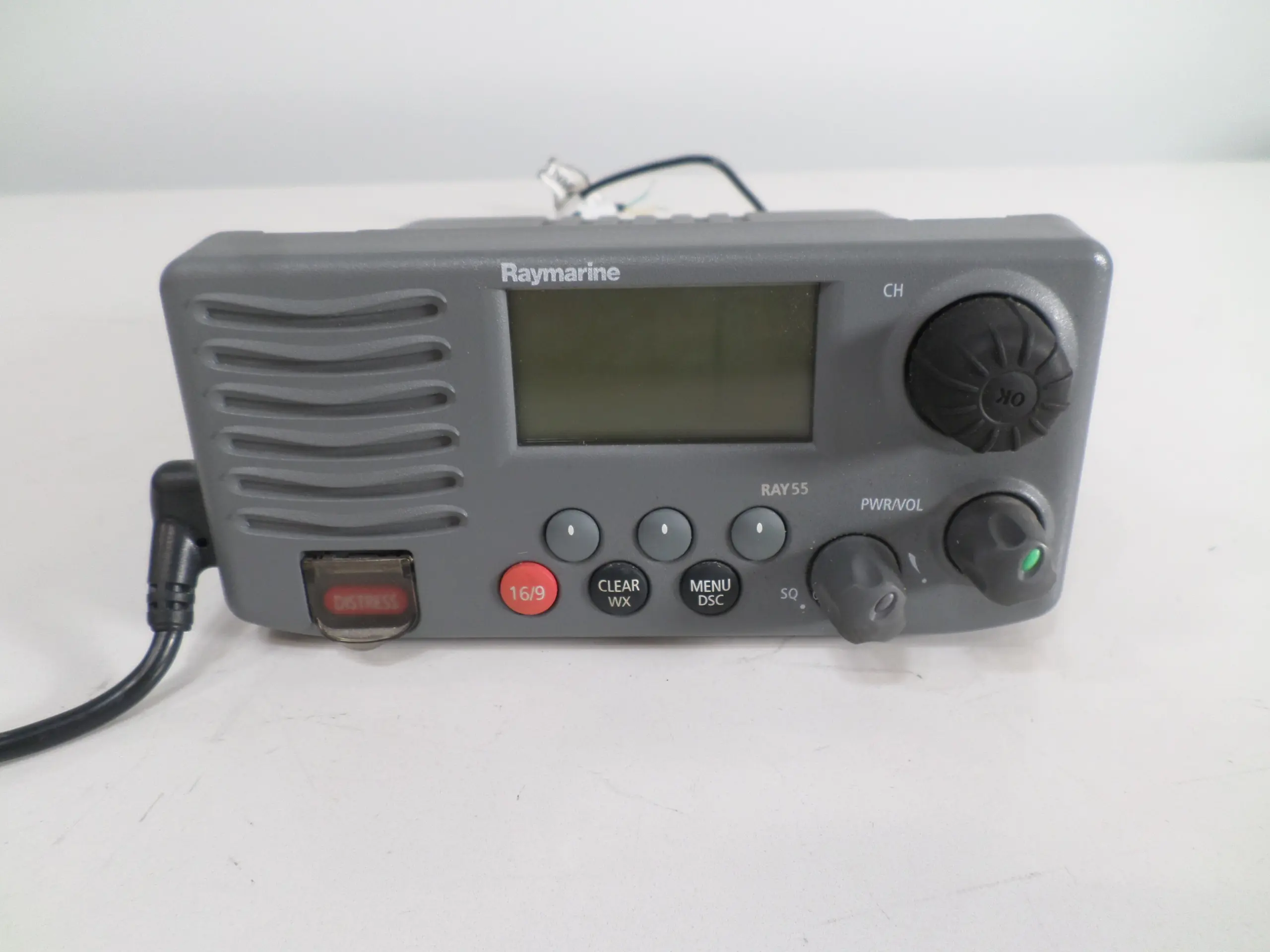 Raymarine RAY55 Marine DSC VHF Radio - Tested - Max Marine Electronics