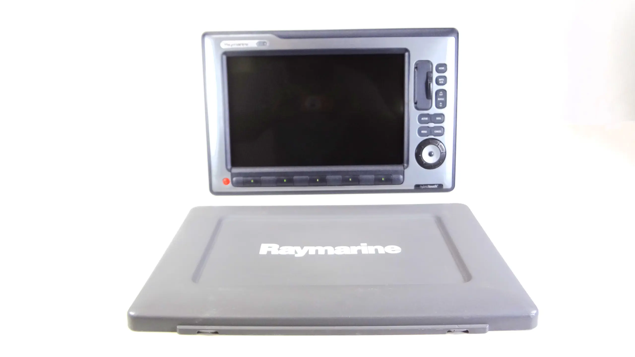 Raymarine E120W HybridTouch MFD w/ Bezel & Sun Cover - E62223 - Tested ...