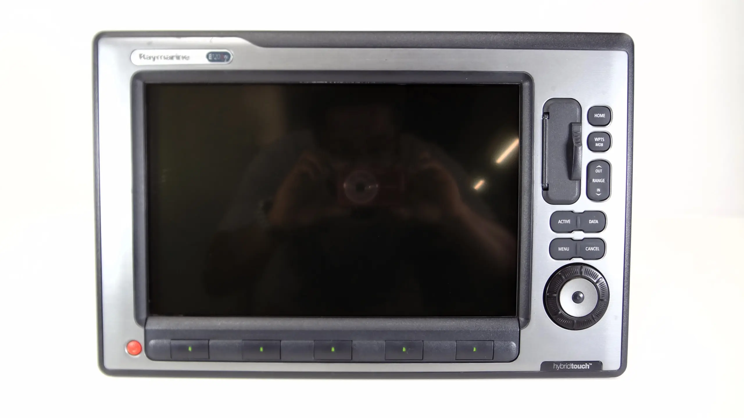 Raymarine E120W HybridTouch MFD w/ Bezel & Sun Cover - E62223 - Tested ...