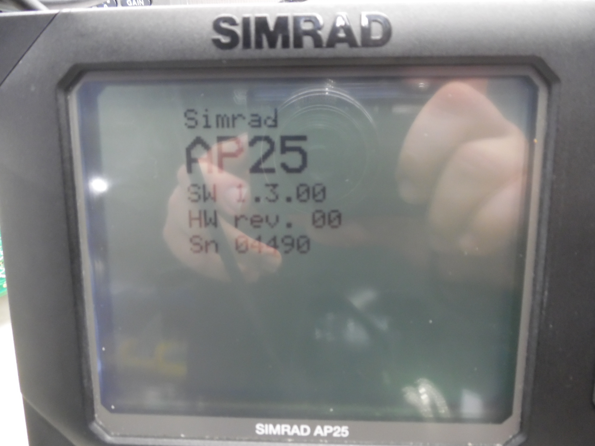 Simrad AP25 Autopilot Control Head 22087811 MME Refurb - Max Marine ...