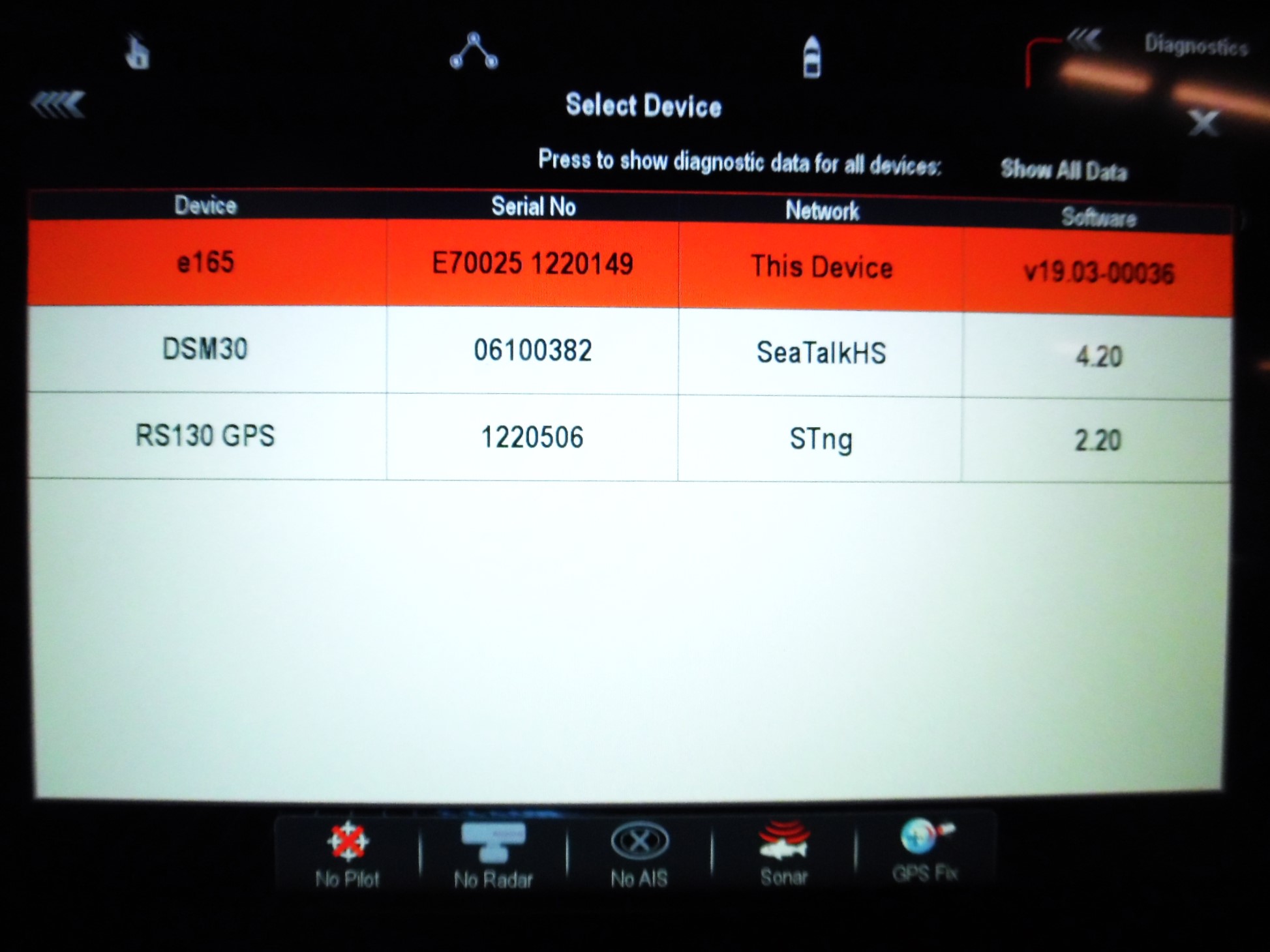 Raymarine e165 15.4" HybridTouch - Multi-function Display w/ Sun Cover ...