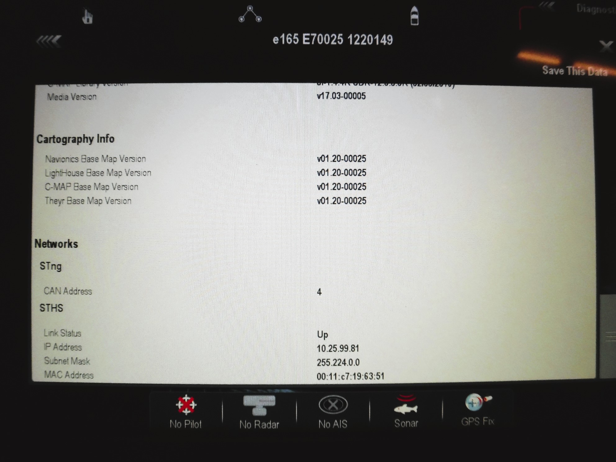 Raymarine e165 15.4" HybridTouch - Multi-function Display w/ Sun Cover ...