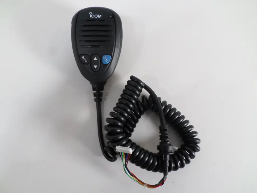Icom HM-205B Hand Mic For Icom IC-M506 and IC-M424G Marine VHF Radio ...