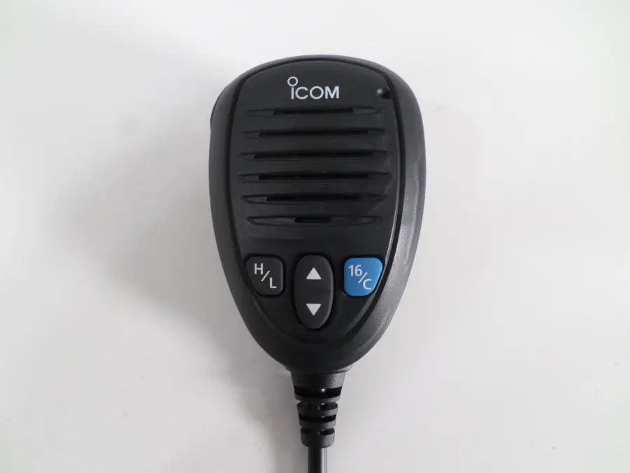 Icom HM-205B Hand Mic For Icom IC-M506 and IC-M424G Marine VHF Radio ...
