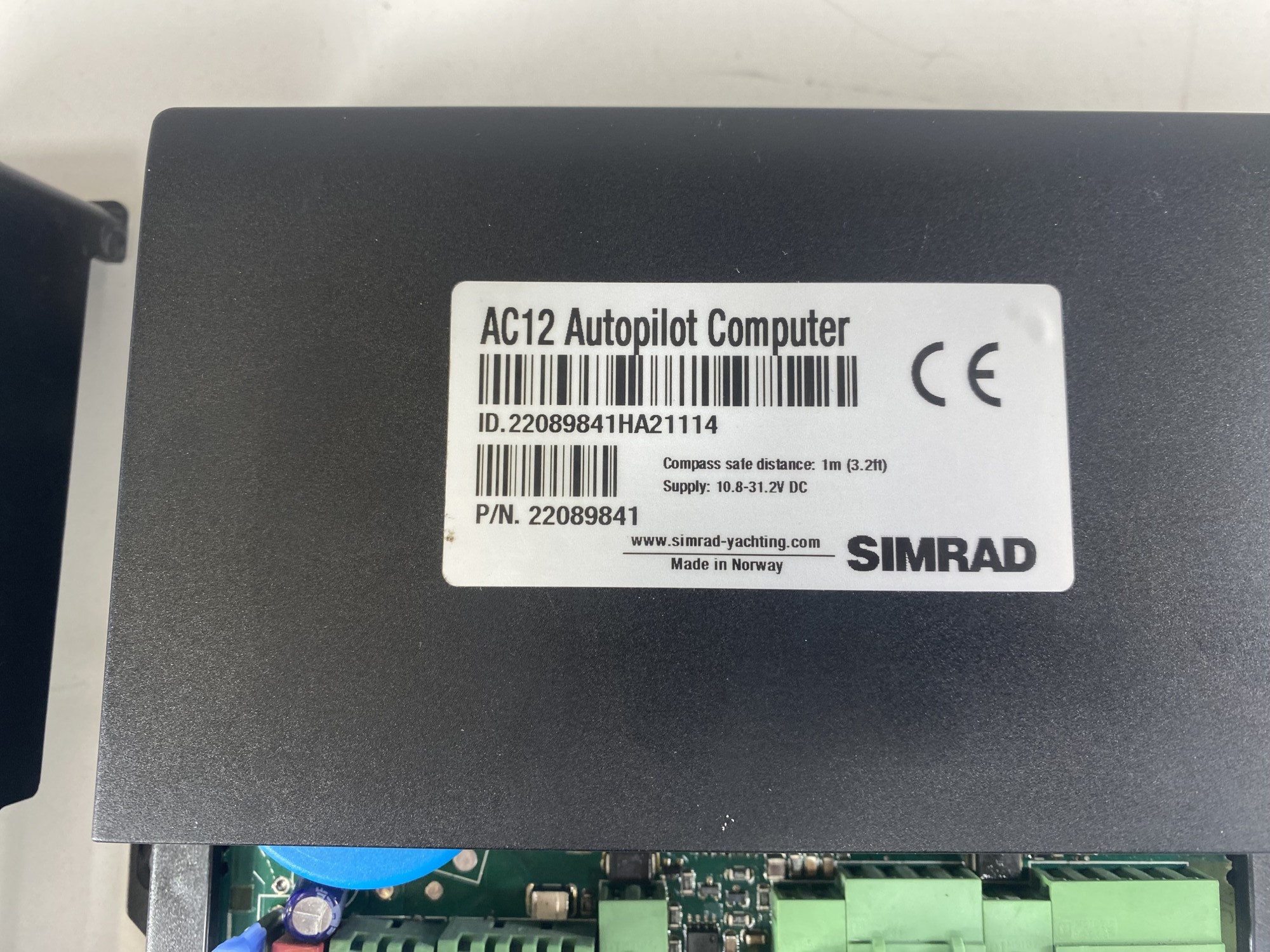 Simrad/AC12 Autopilot Computer 22089841 For AP24/28/44 - Max Marine ...